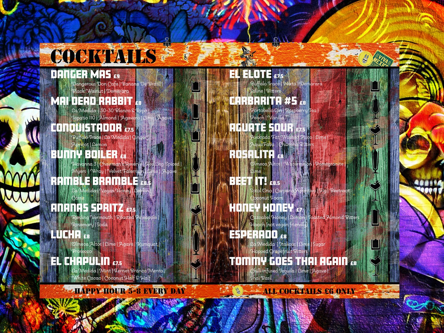 Graffiti-Cocktails - 400 Rabbits